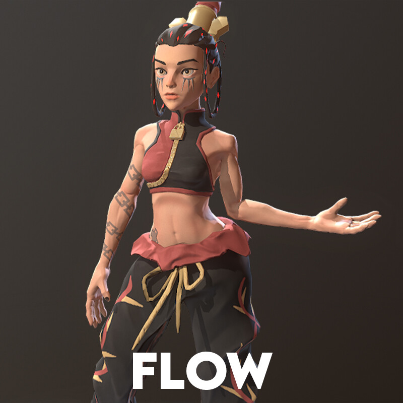 ArtStation - FLOW : Shani 3D
