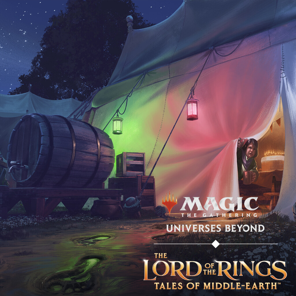 ArtStation - MTG /// LOTR - Birthday Escape