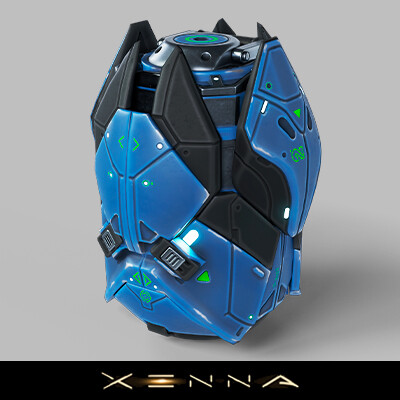ArtStation - lootbox models for the game "Xenna"