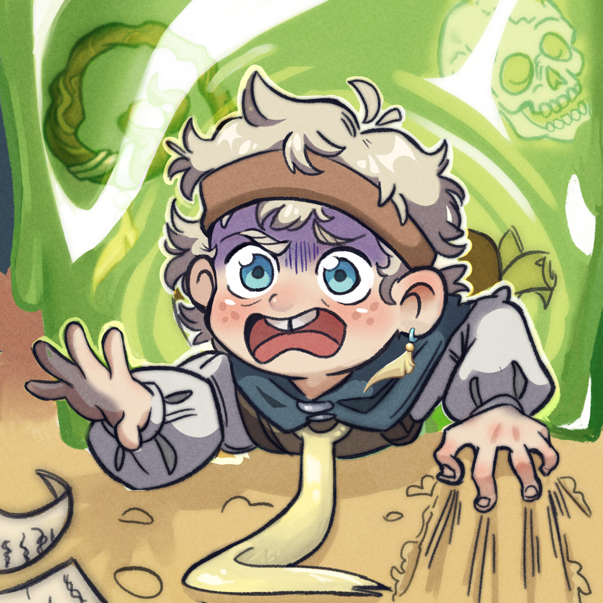 ArtStation - Dnd Crew Commission