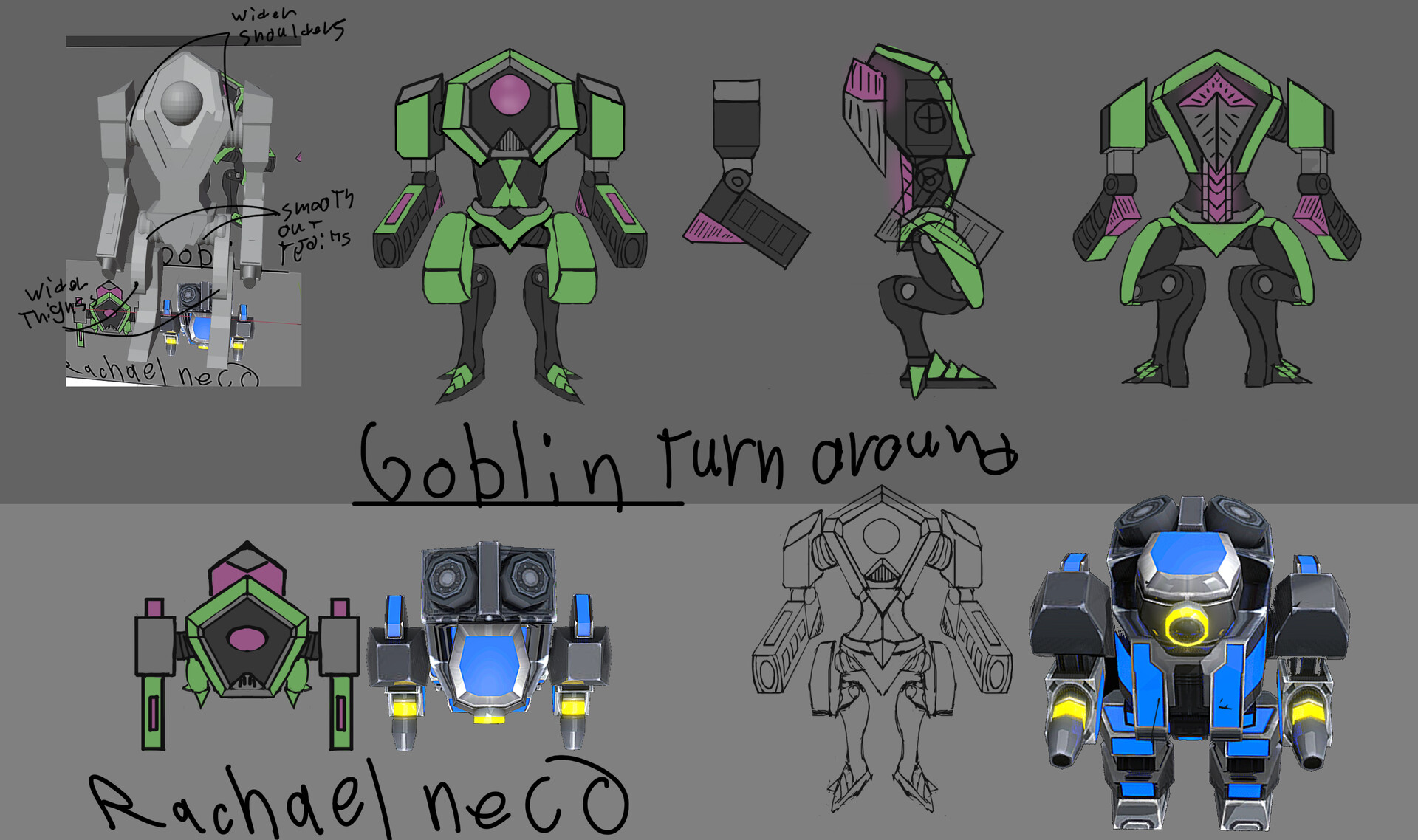 ArtStation - Legion Goblin Concept art for "Beyond all reason"