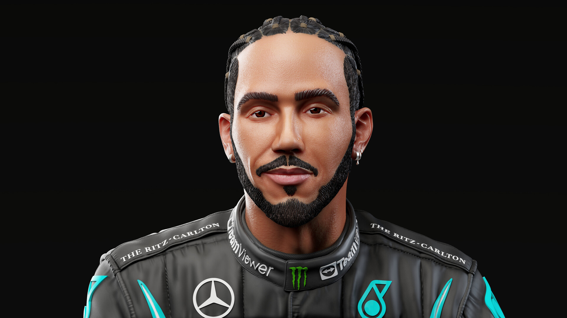 ArtStation - Lewis Hamilton
