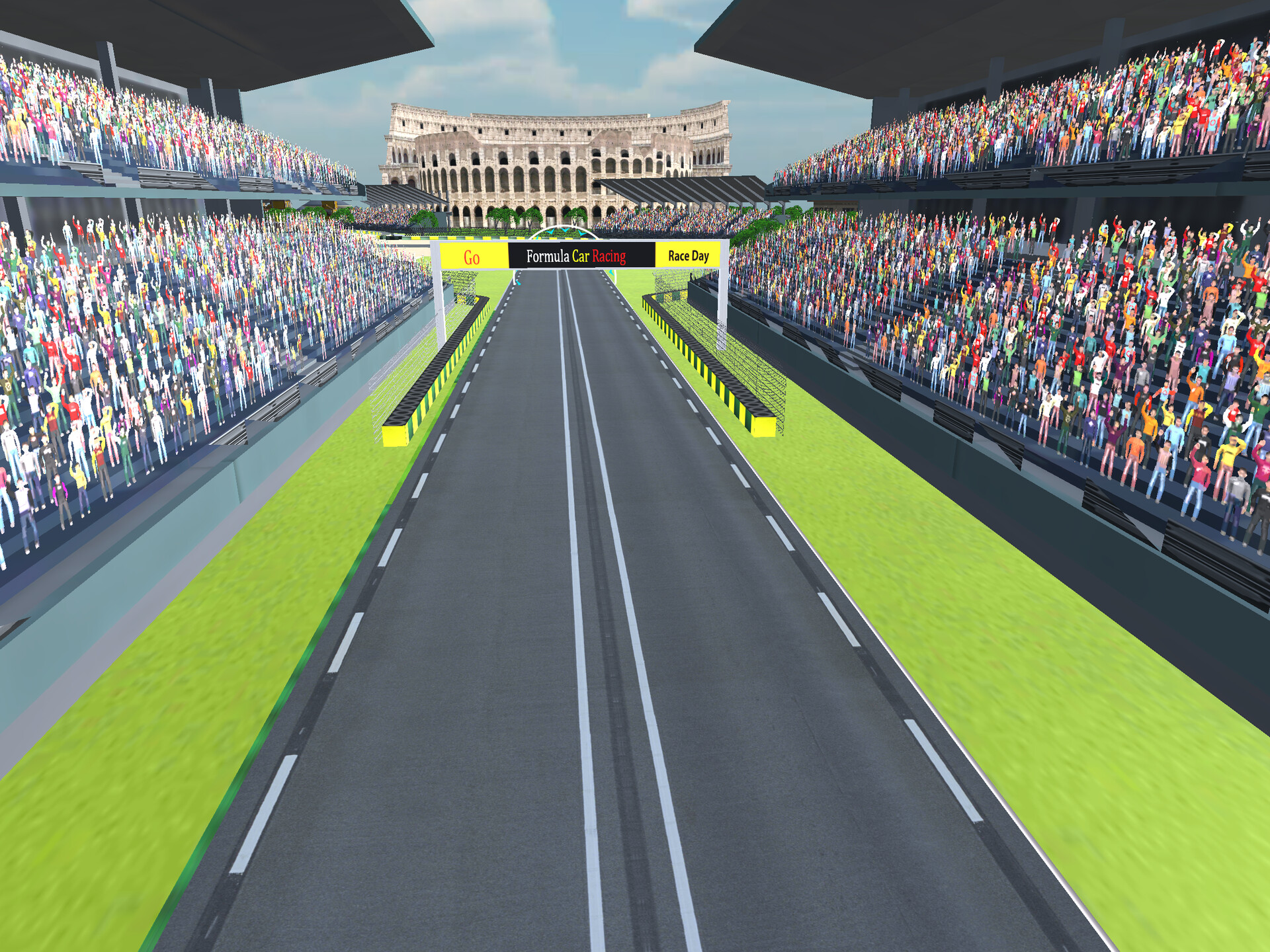 ArtStation - Formula 1 Racing Game Environment