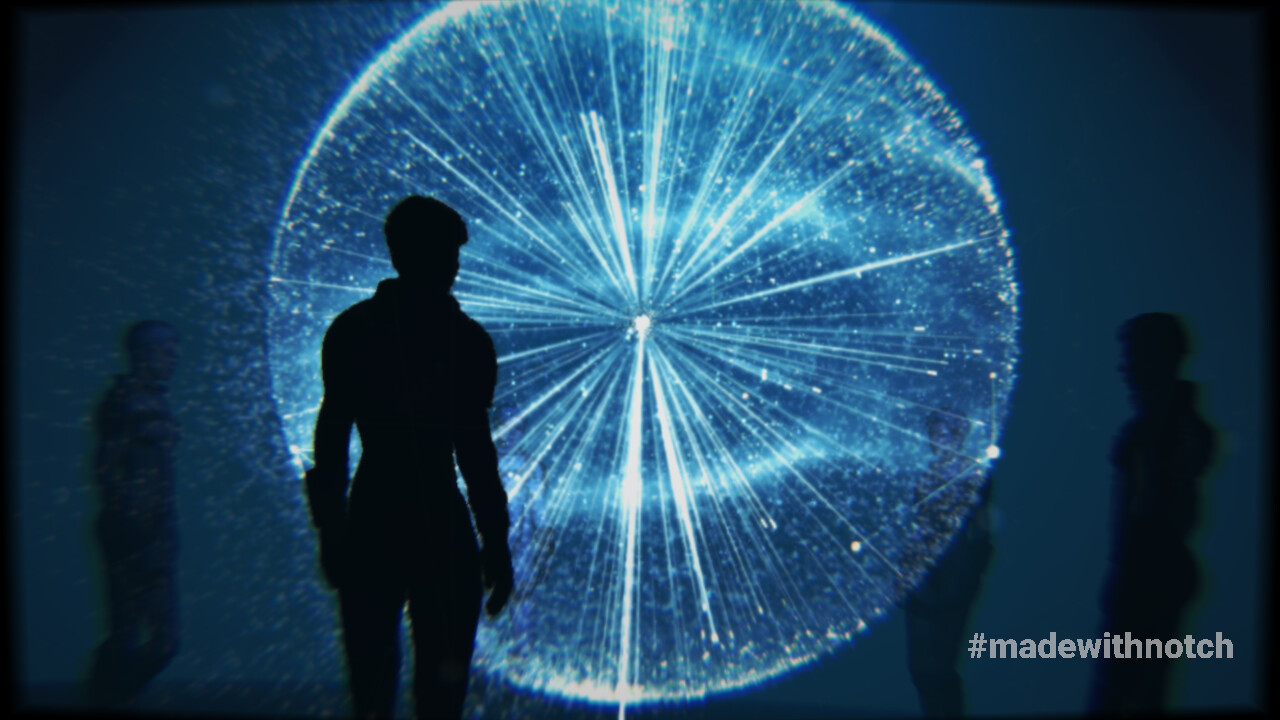 ArtStation - Holographic sphere (VFX)