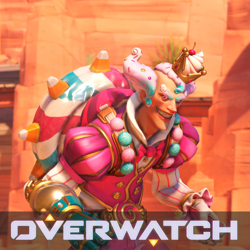 ArtStation - Overwatch | Junkfood Junkrat skin