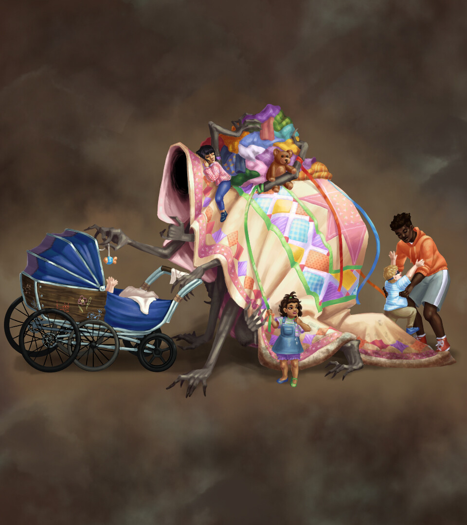 ArtStation - The City Down Below, Mother