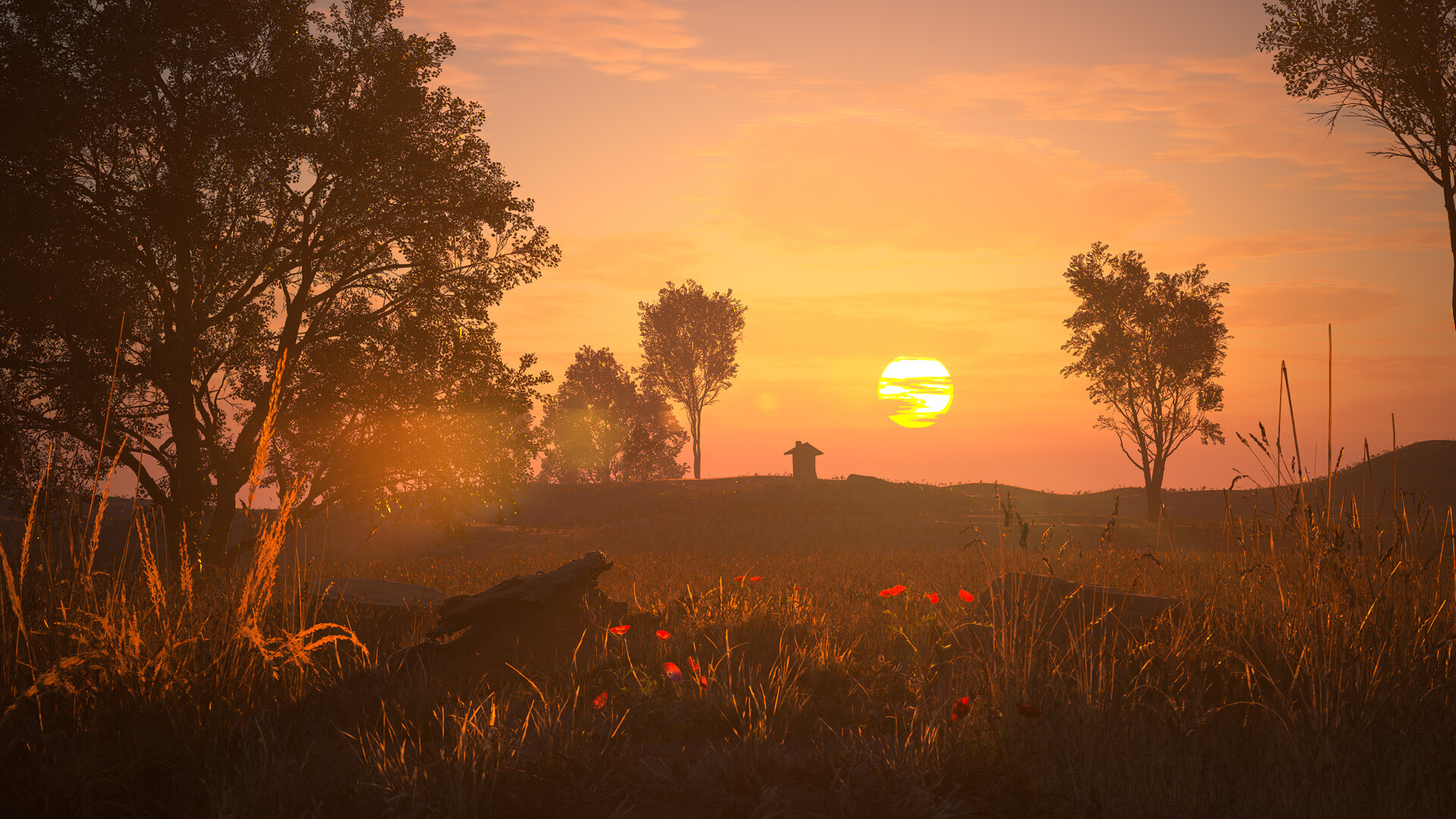 ArtStation - Evening Scene