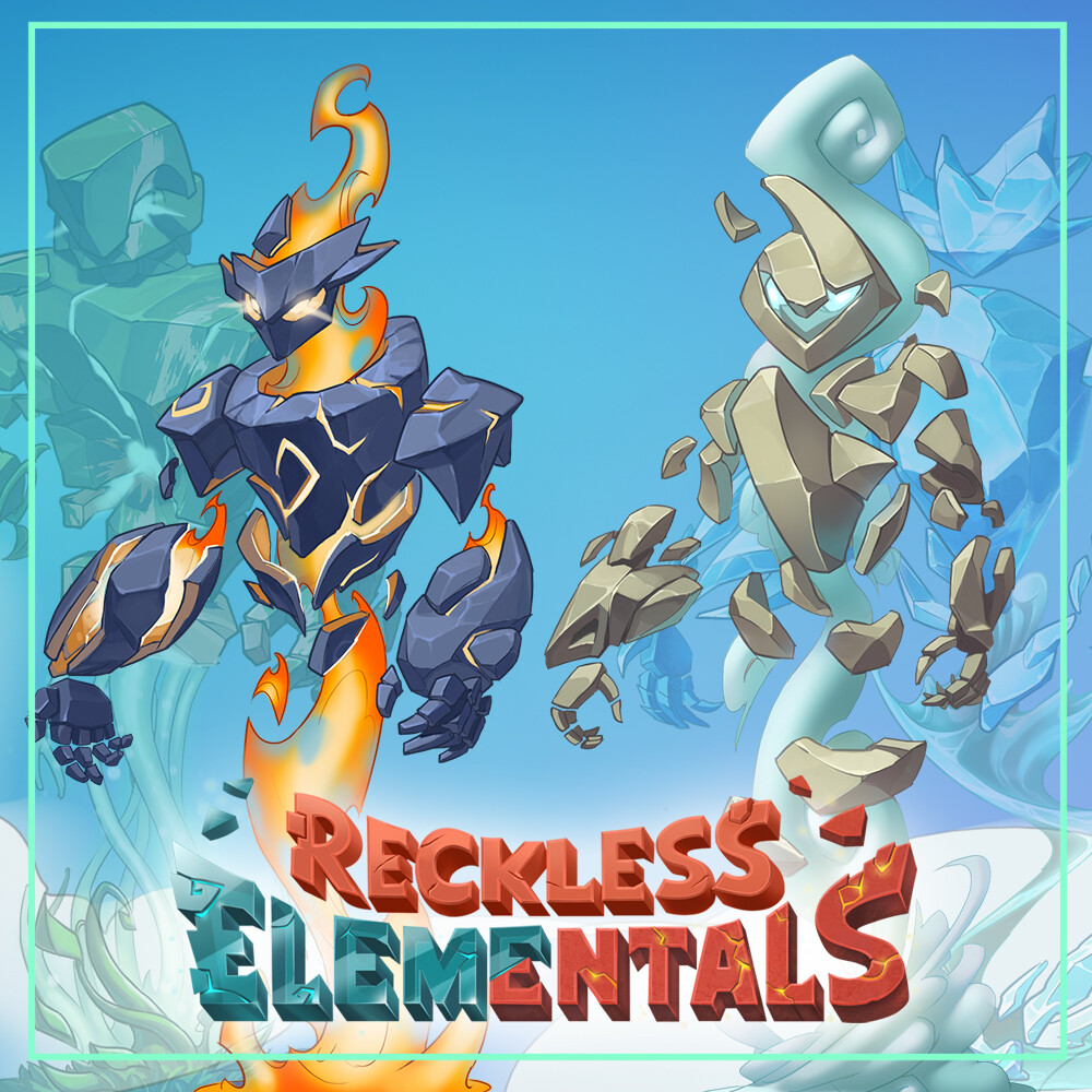 ArtStation - Stylized game concept art - Elementals