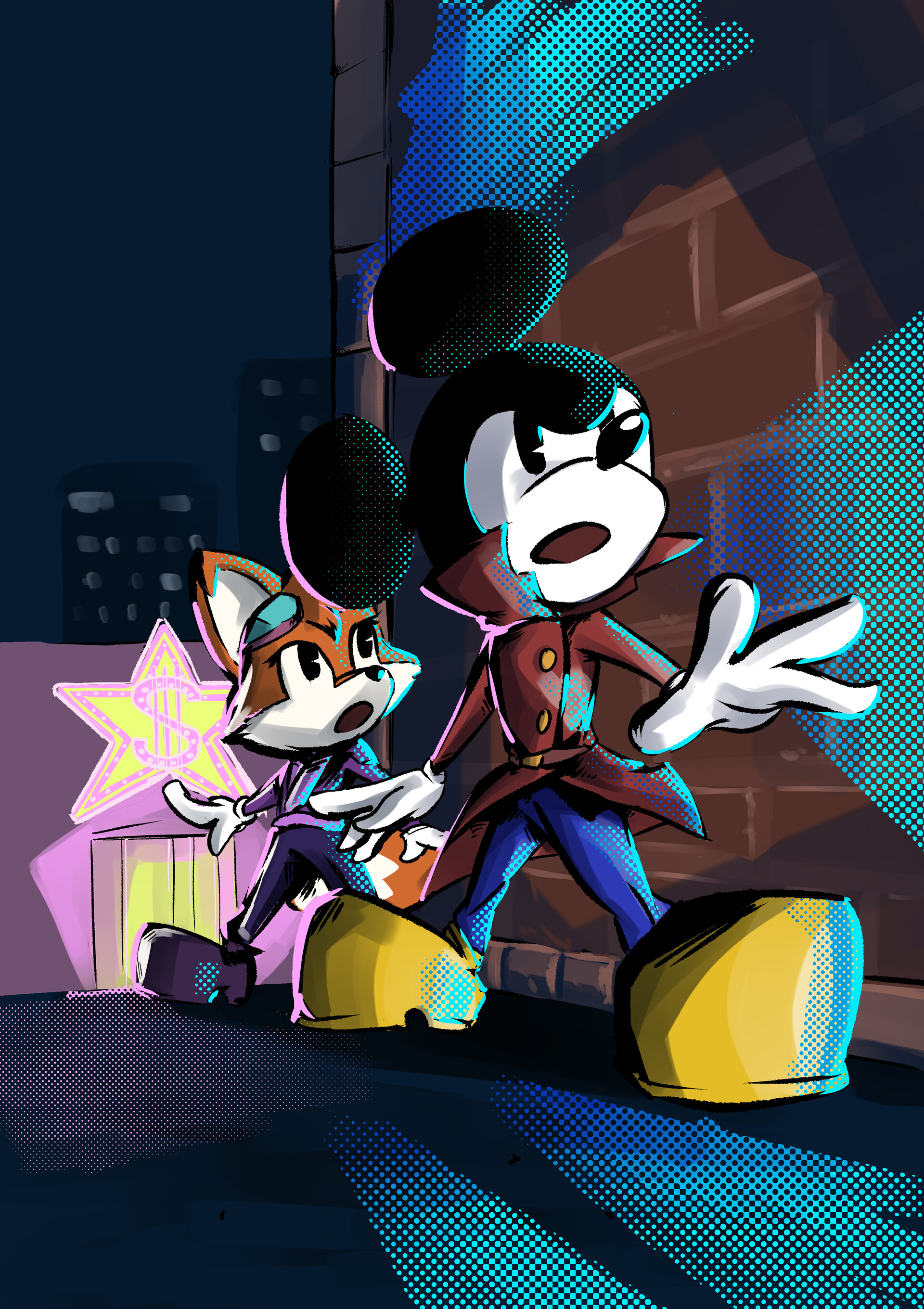 ArtStation - Mickey detective