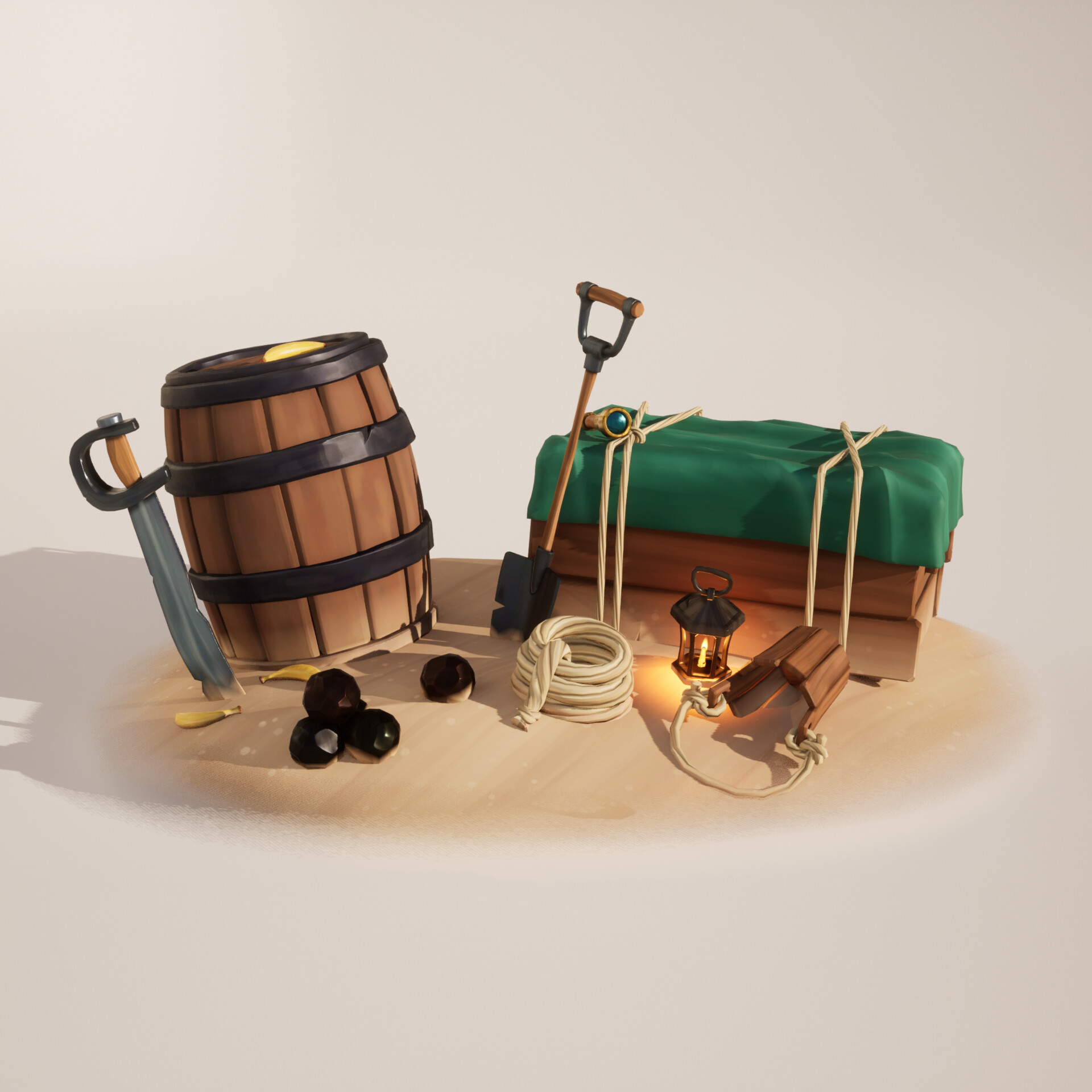 ArtStation - Pirate Scene