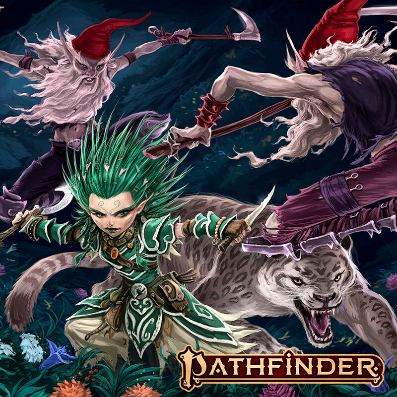 ArtStation - Pathfinder, Kingmaker Adventure Path; Fighting Redcaps