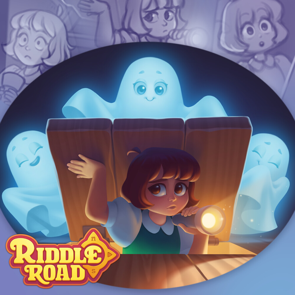 ArtStation - Riddle Road - Illustration "Ghost"