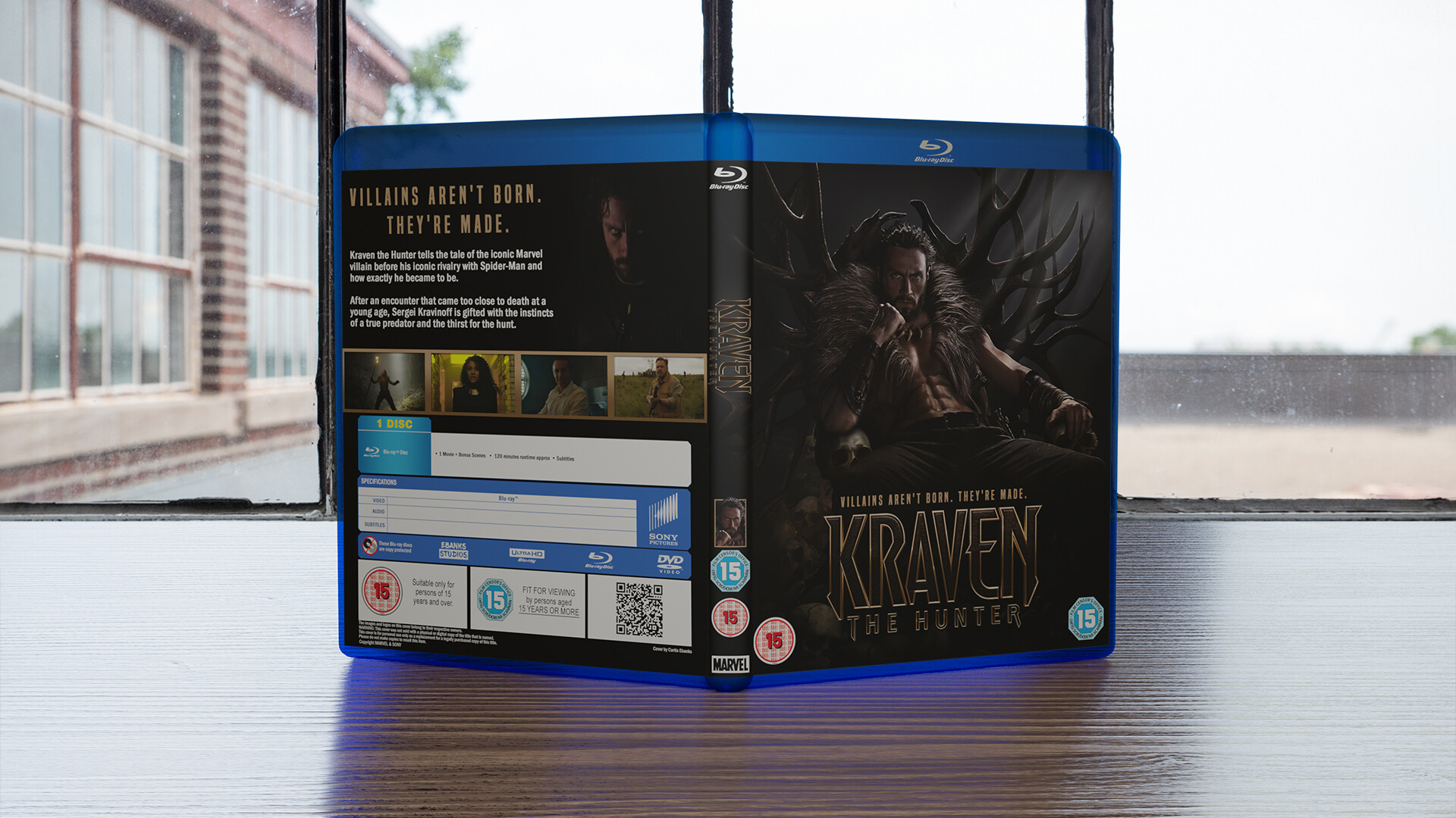ArtStation - Kraven the Hunter (2023) Custom Blu-ray Cover