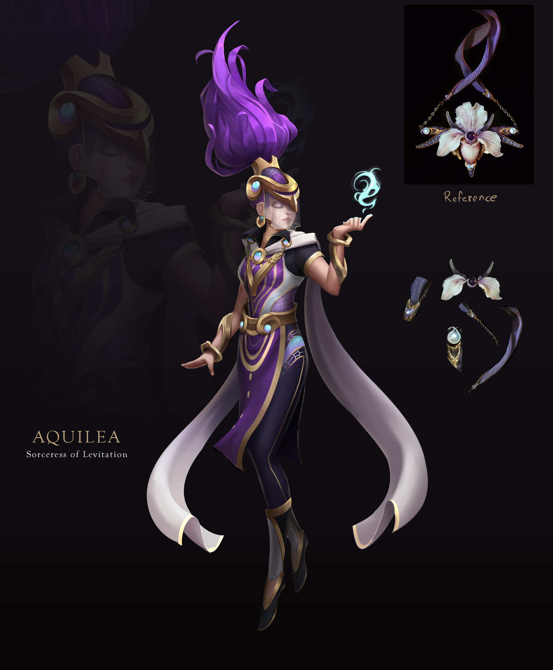 ArtStation - Aquilea - Character Design practice