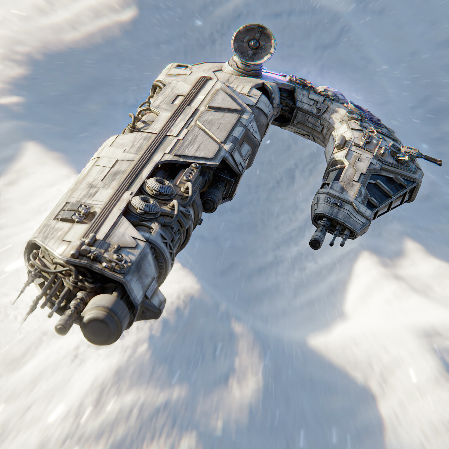 ArtStation - J-ship from the 36 Days Of Type 2023 (ALTERNATIVE STAR ...