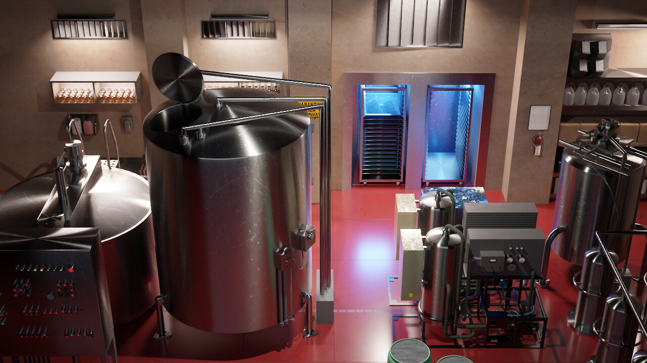 ArtStation - Breaking Bad Superlab