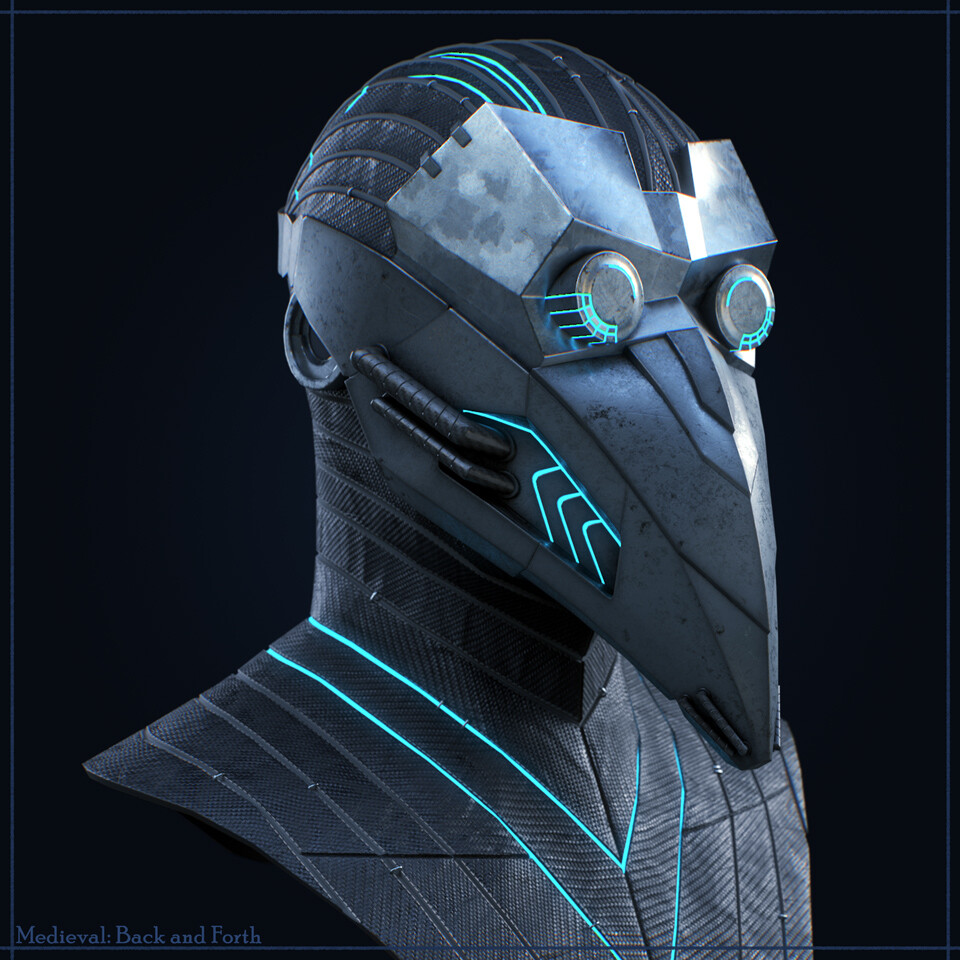 ArtStation - Medieval: Back and Forth - Plague Doctor Mask