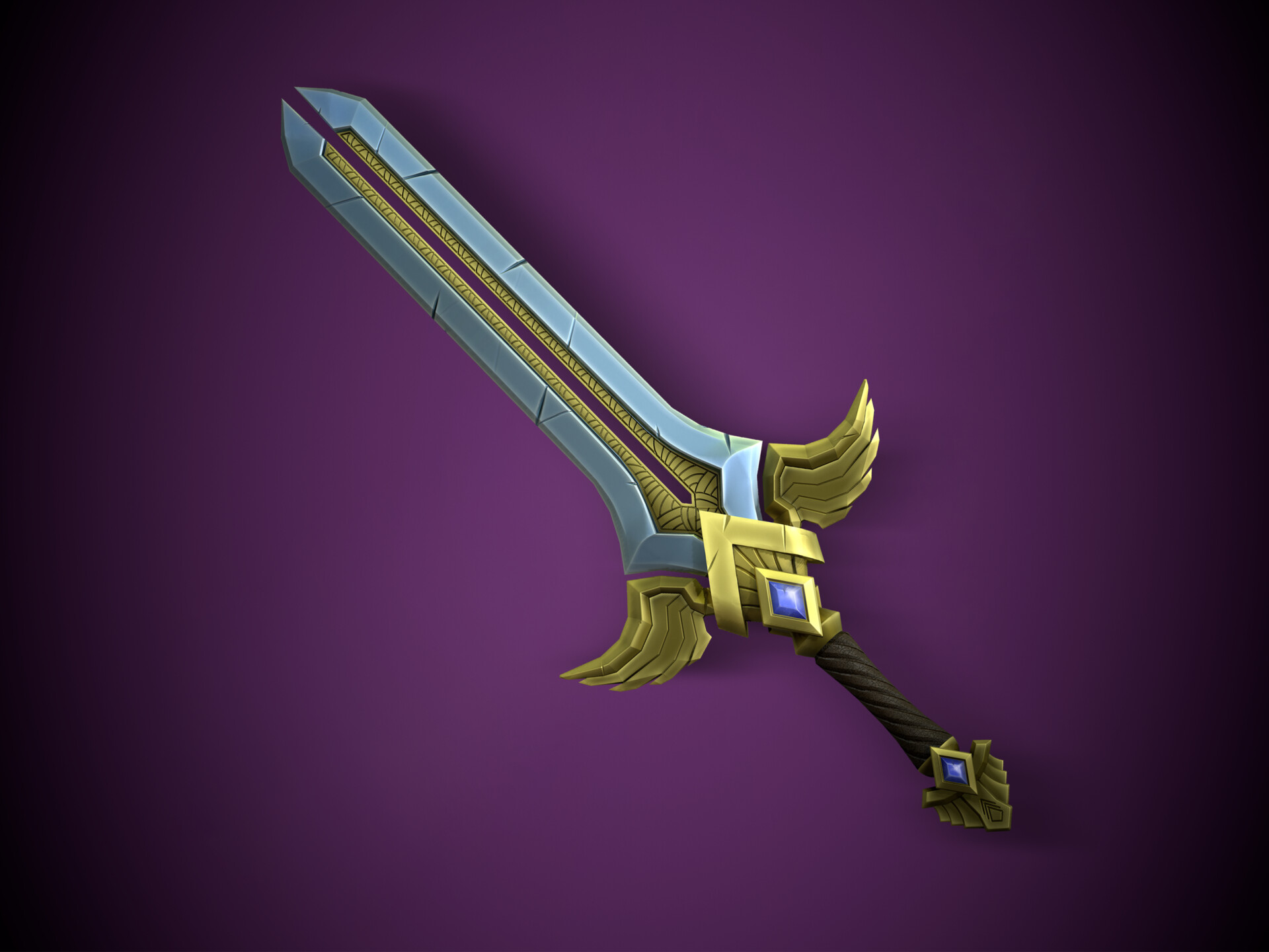 ArtStation - Paladin Sword