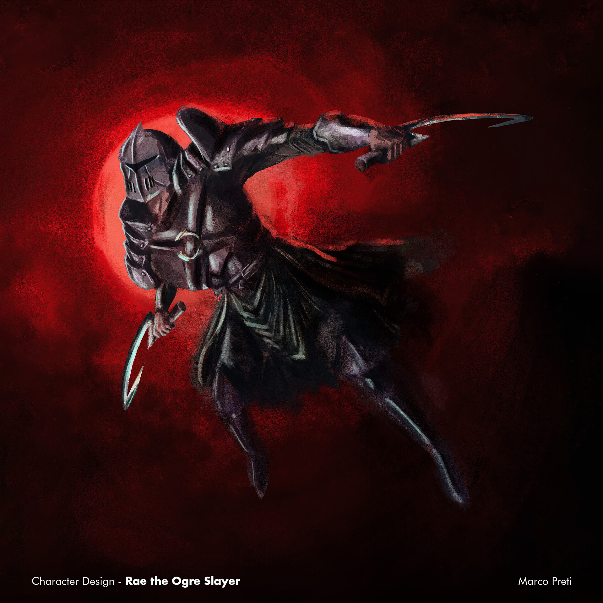 ArtStation - Character Design - Rae the Ogre Slayer