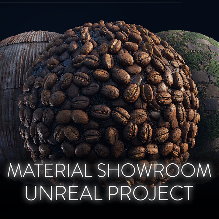 ArtStation - Material Showroom ( Free Unreal Project )