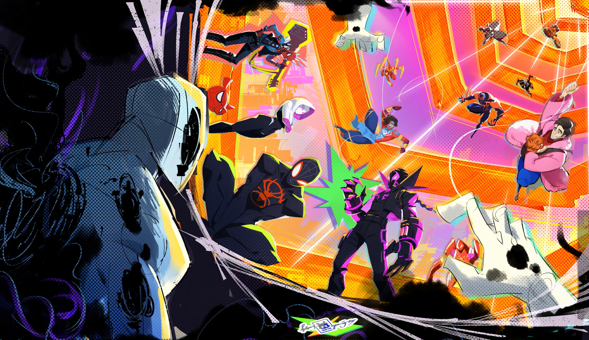 ArtStation - 【Spider-Man: Across the Spider-Verse】