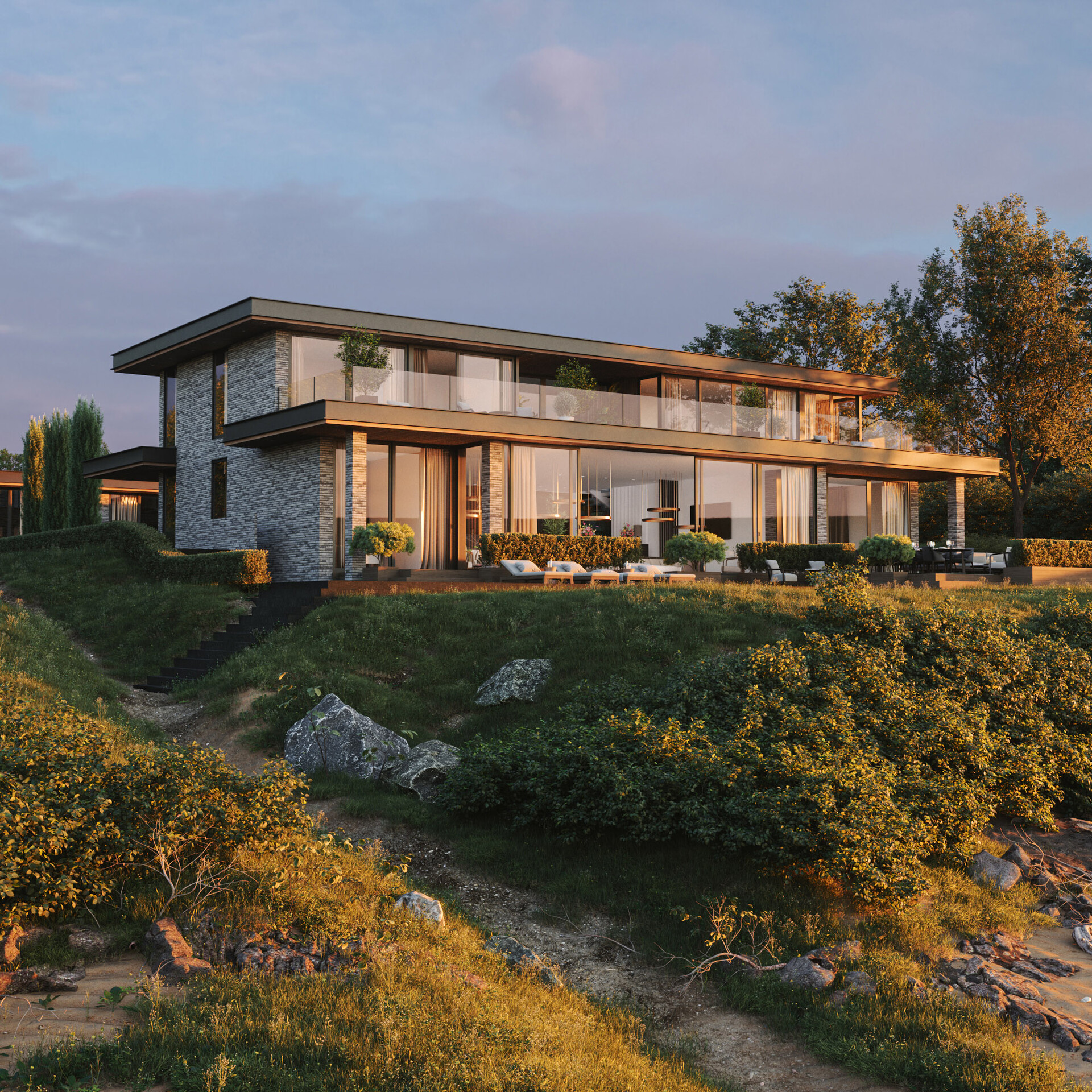 ArtStation - Full CGI: Villa Immortellevej 13A