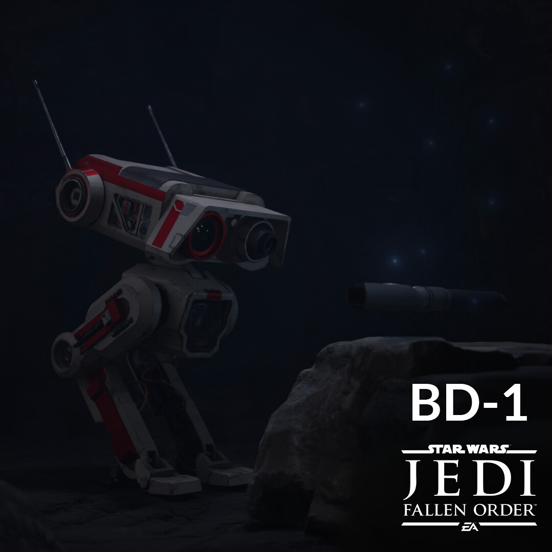 ArtStation - BD-1 from Star Wars Jedi Fallen Order