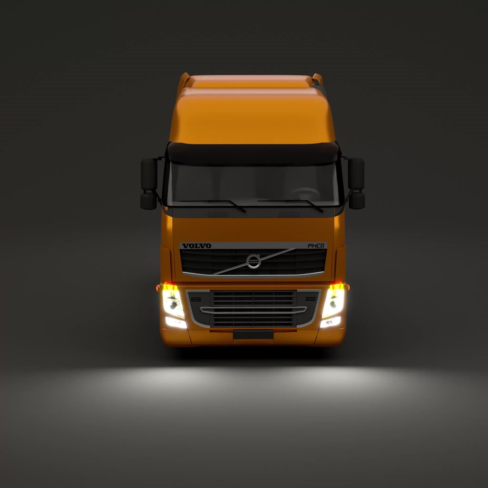 ArtStation - Volvo FH16 3d Modeling