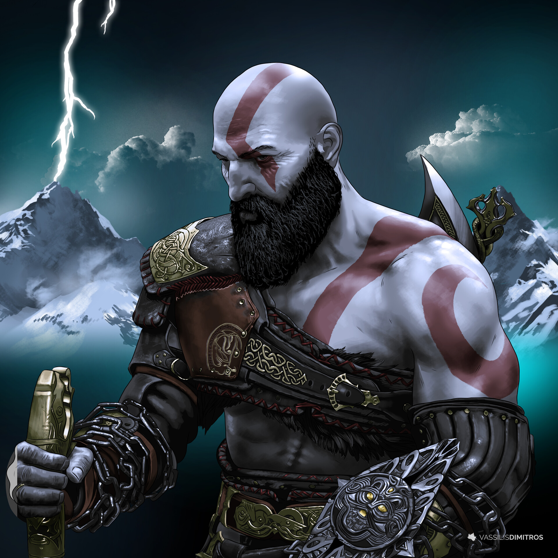 Vassilis Dimitros - God of War Ragnarok
