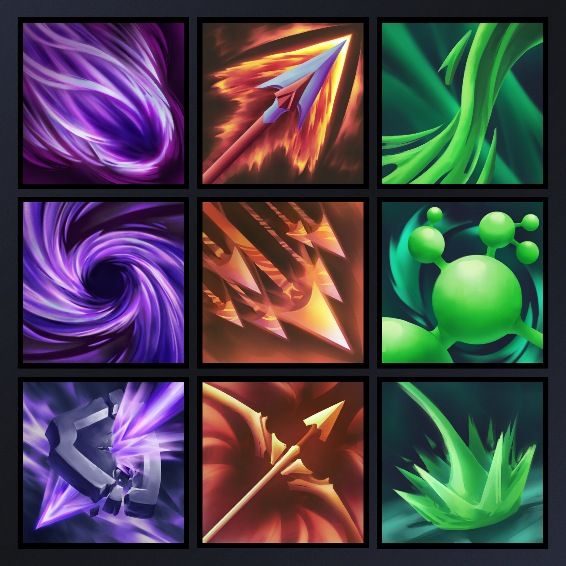 ArtStation - Ability icons