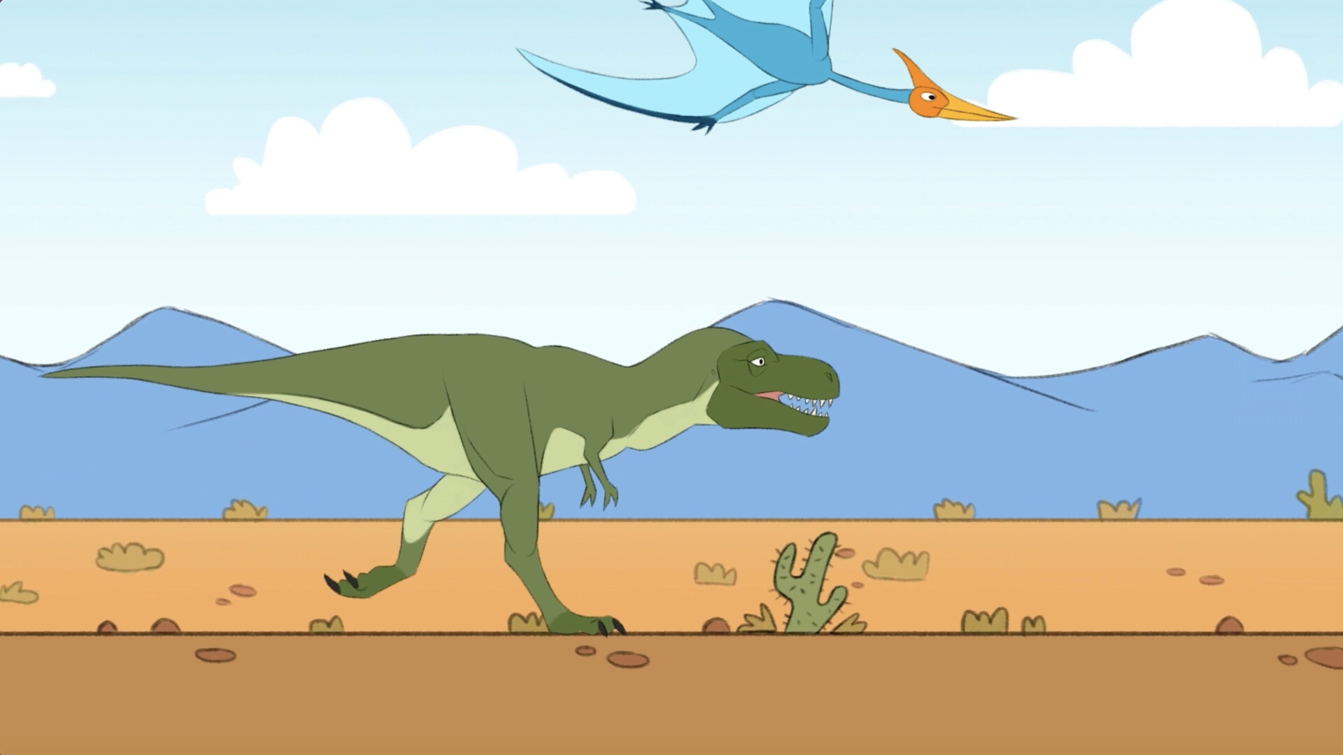 ArtStation - T-Rex Run