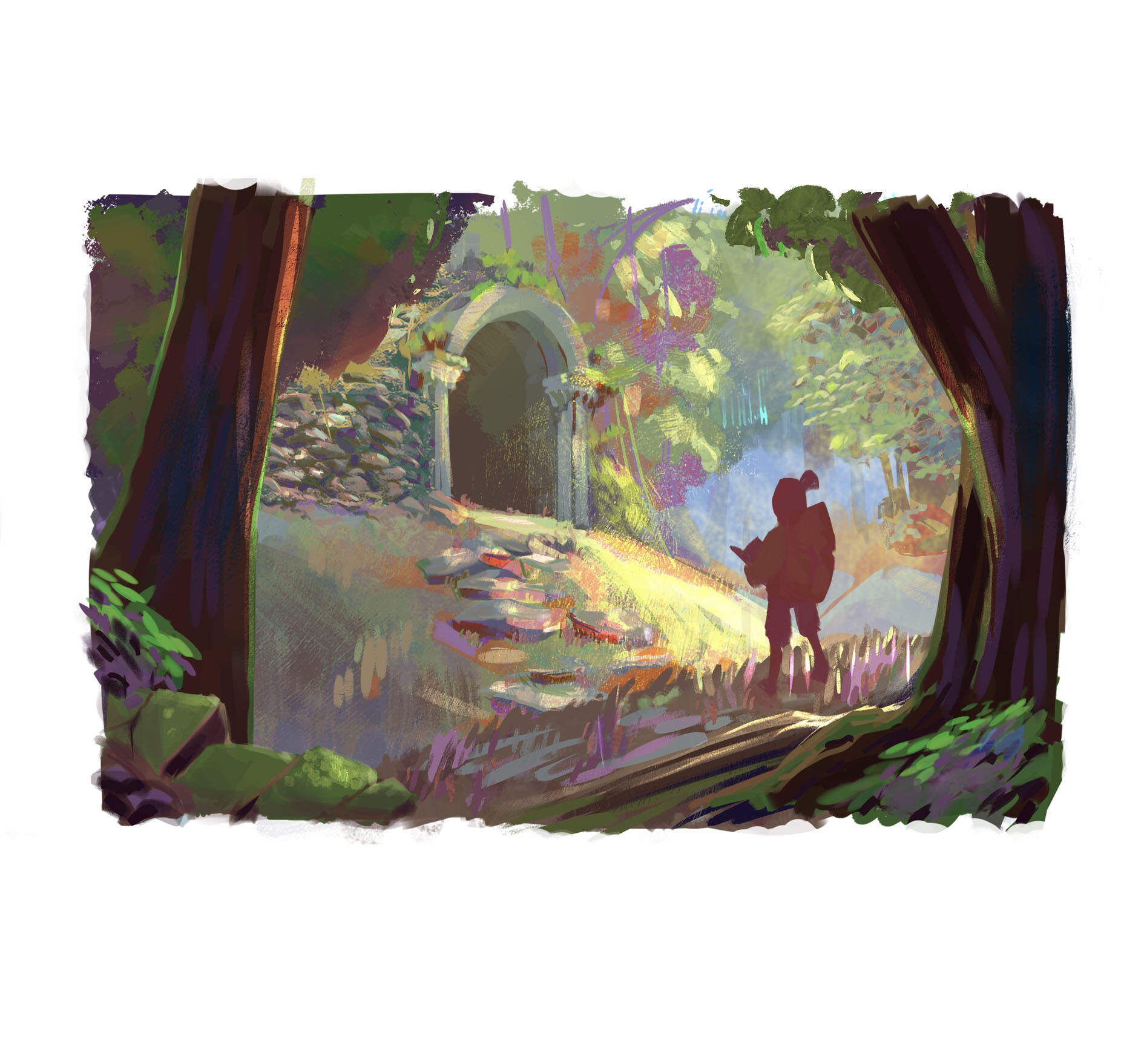 ArtStation - Vis Dev project | The Temple