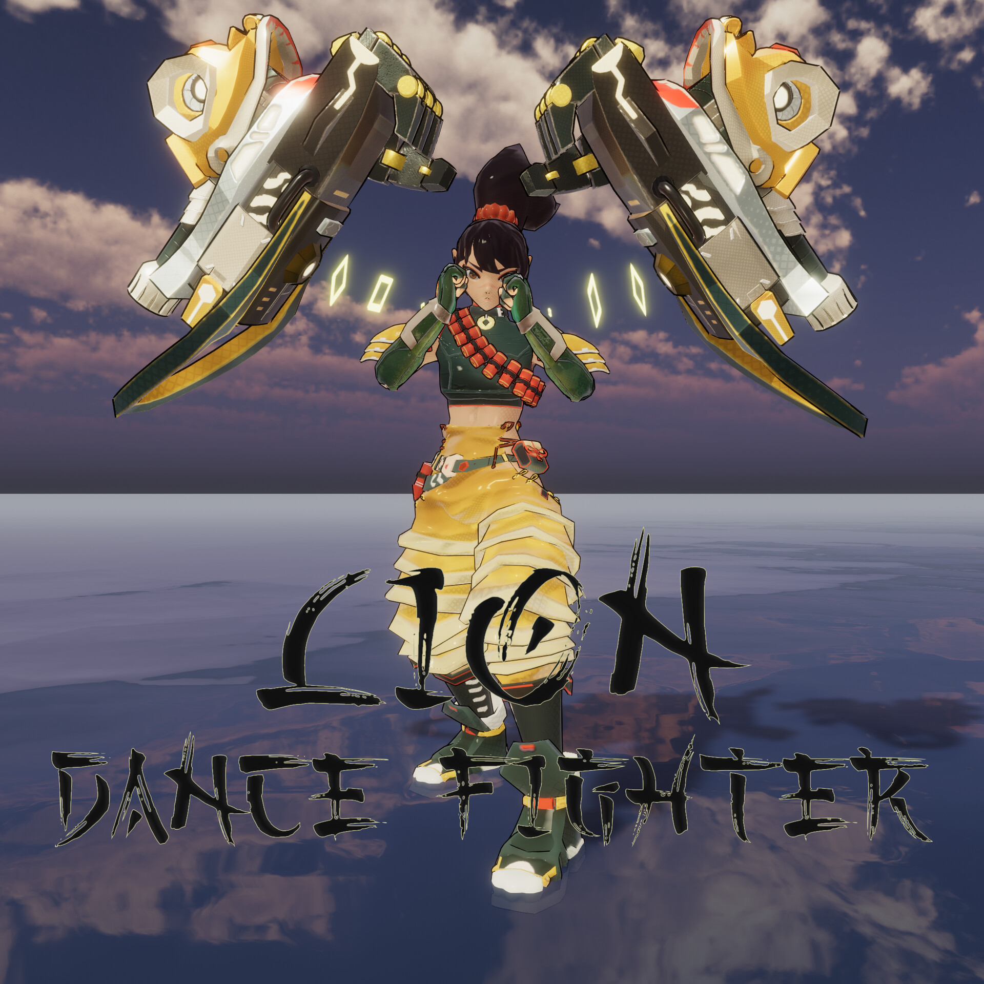 ArtStation - Lion Dance Fighter