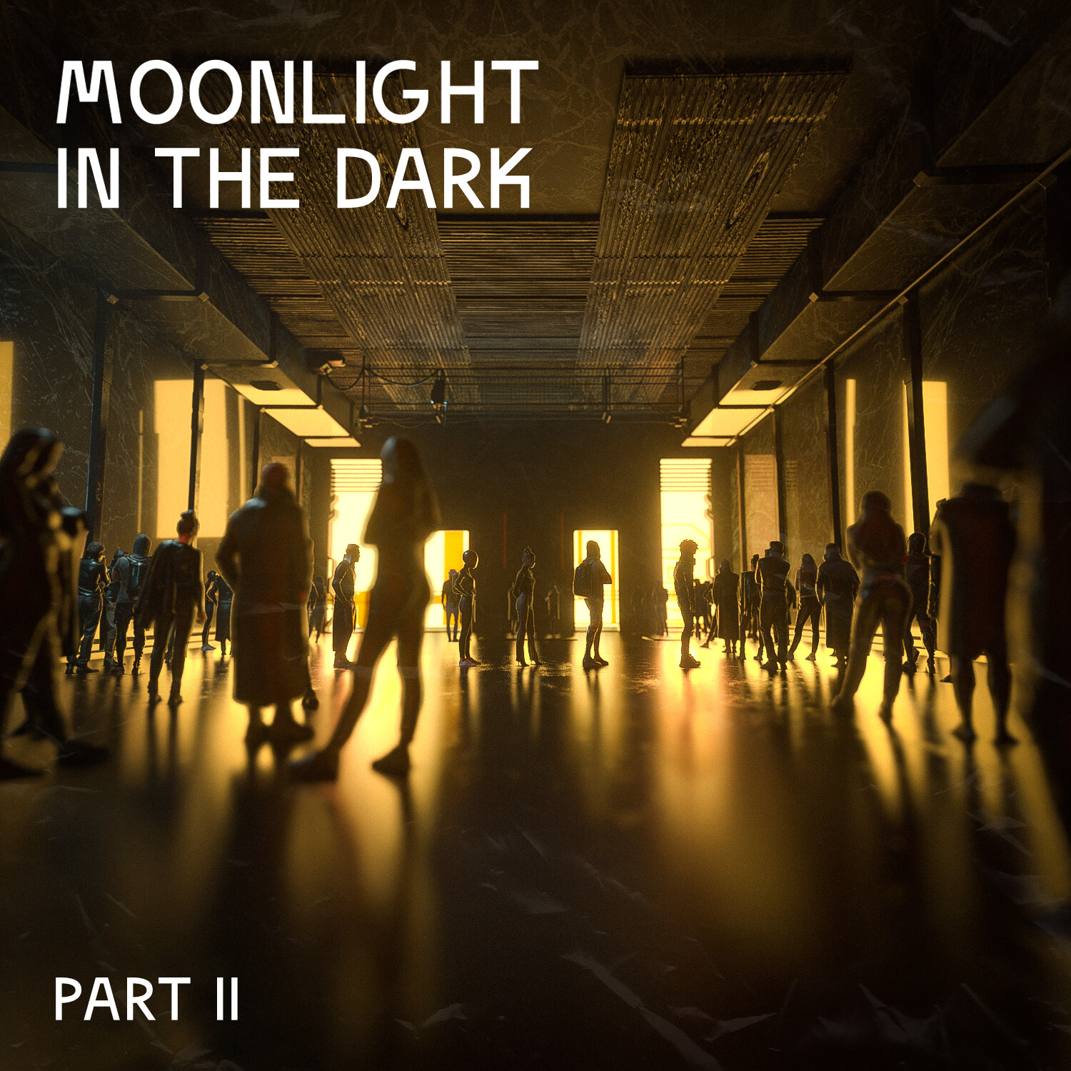 ArtStation - Moonlight in the dark - PART II