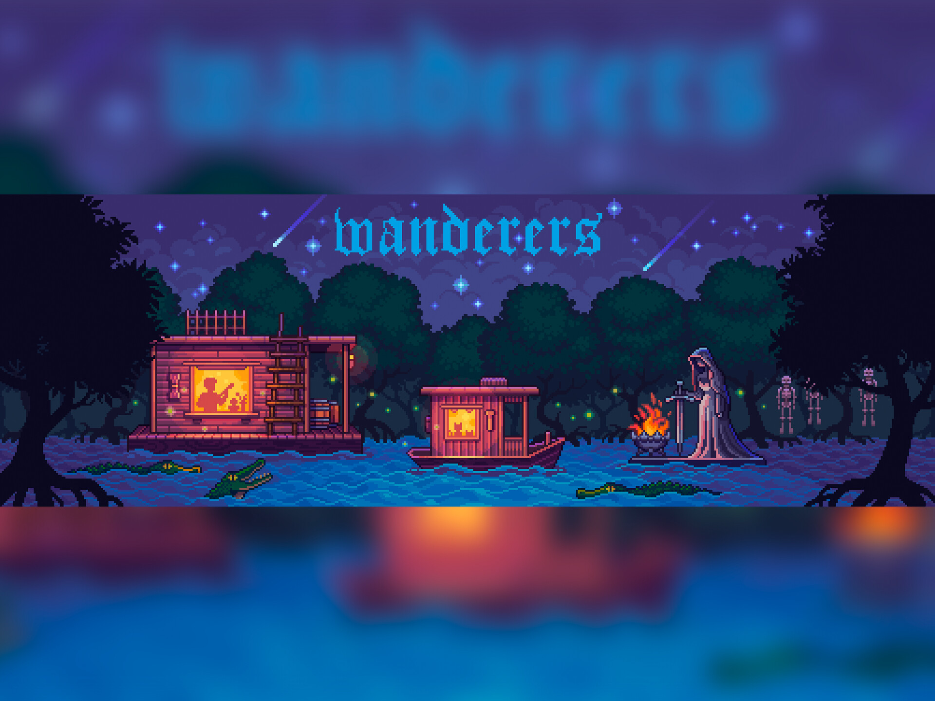 ArtStation - "The Night Swamp"