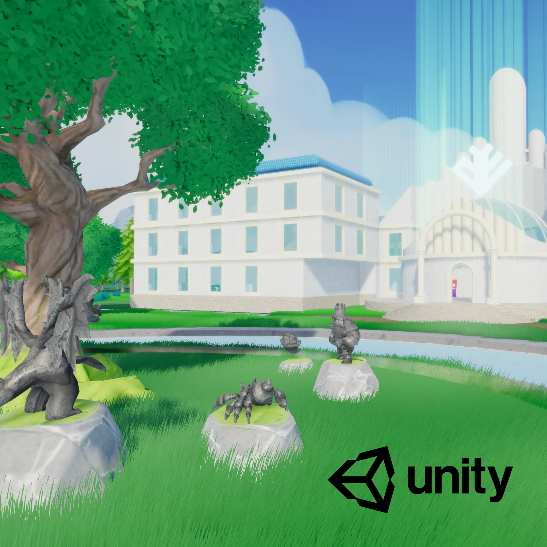 ArtStation - ElonGate Location for TCG World project