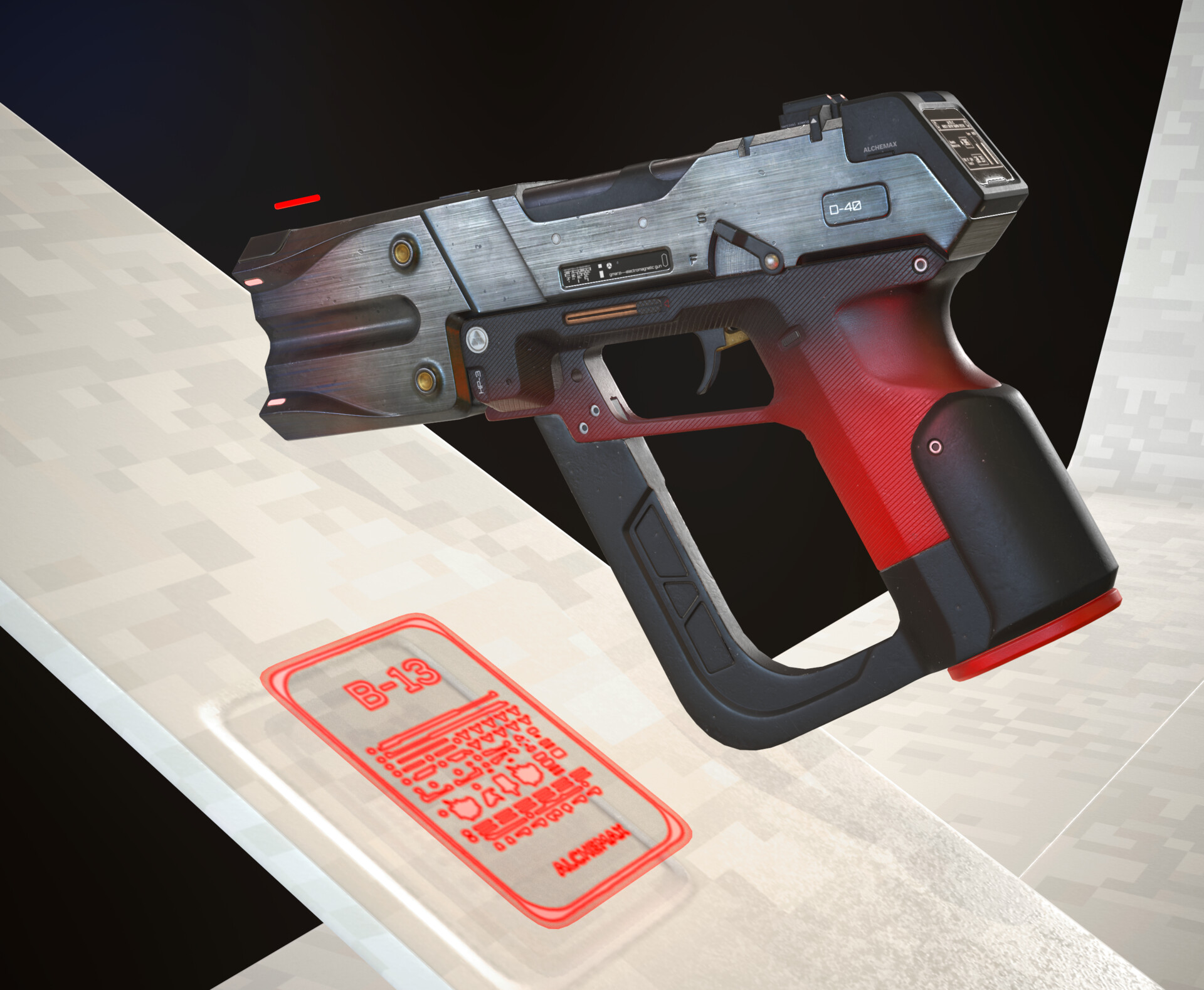 ArtStation - Electromagnetic gun