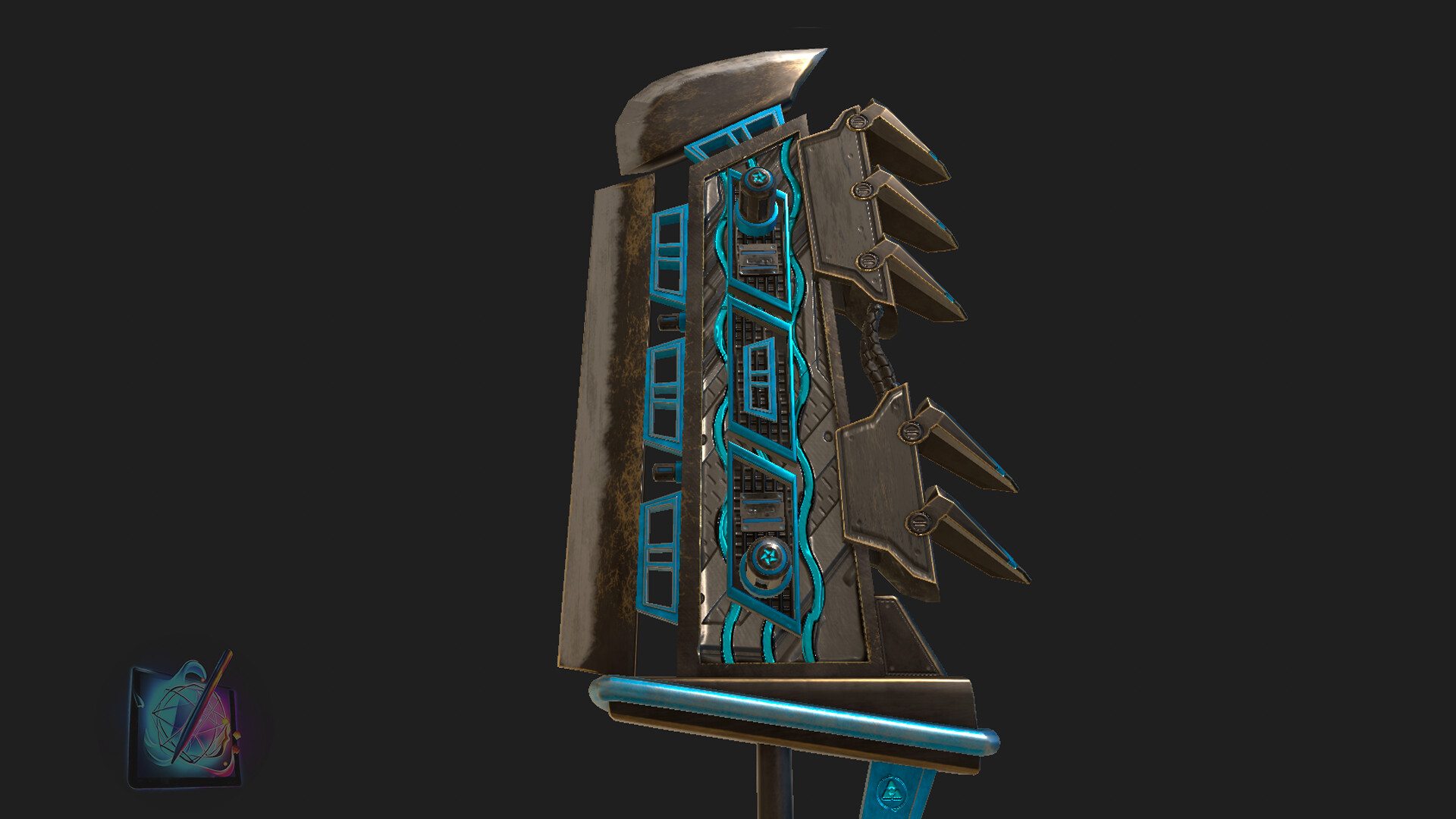 ArtStation - Mechanical sword