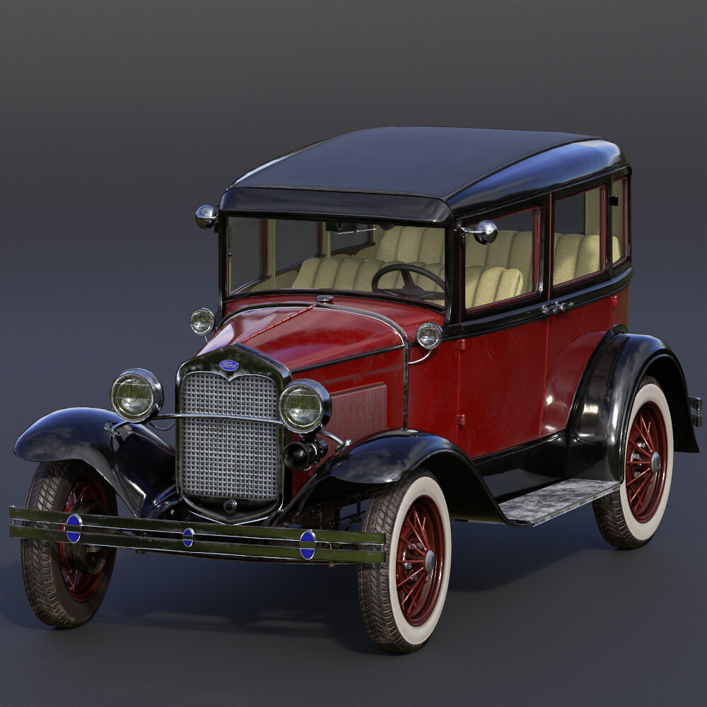 ArtStation - Ford Model A
