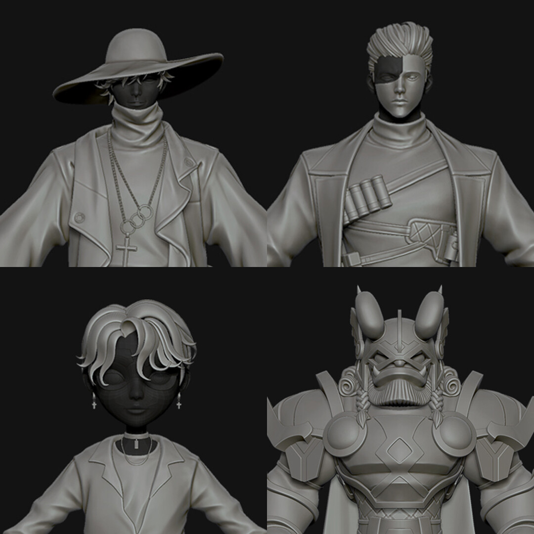ArtStation - High Poly (Zbrush)