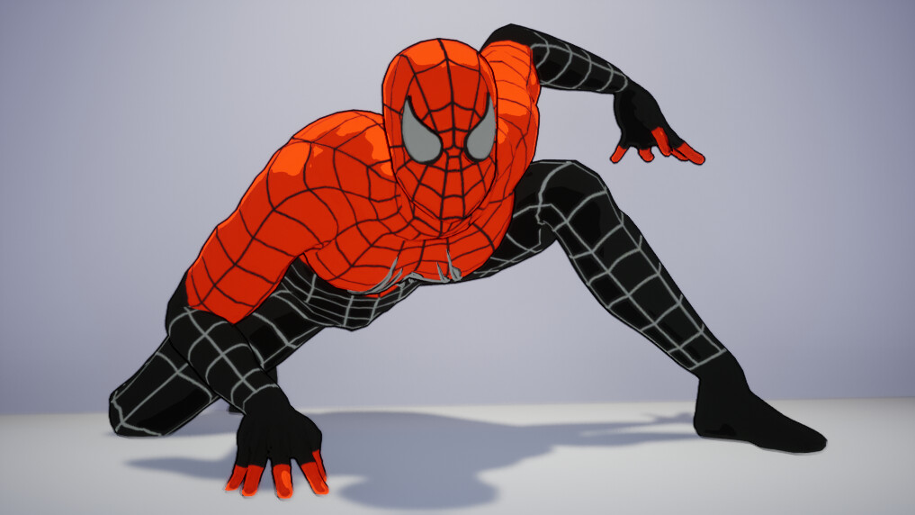 ArtStation - Stylized Spiderman