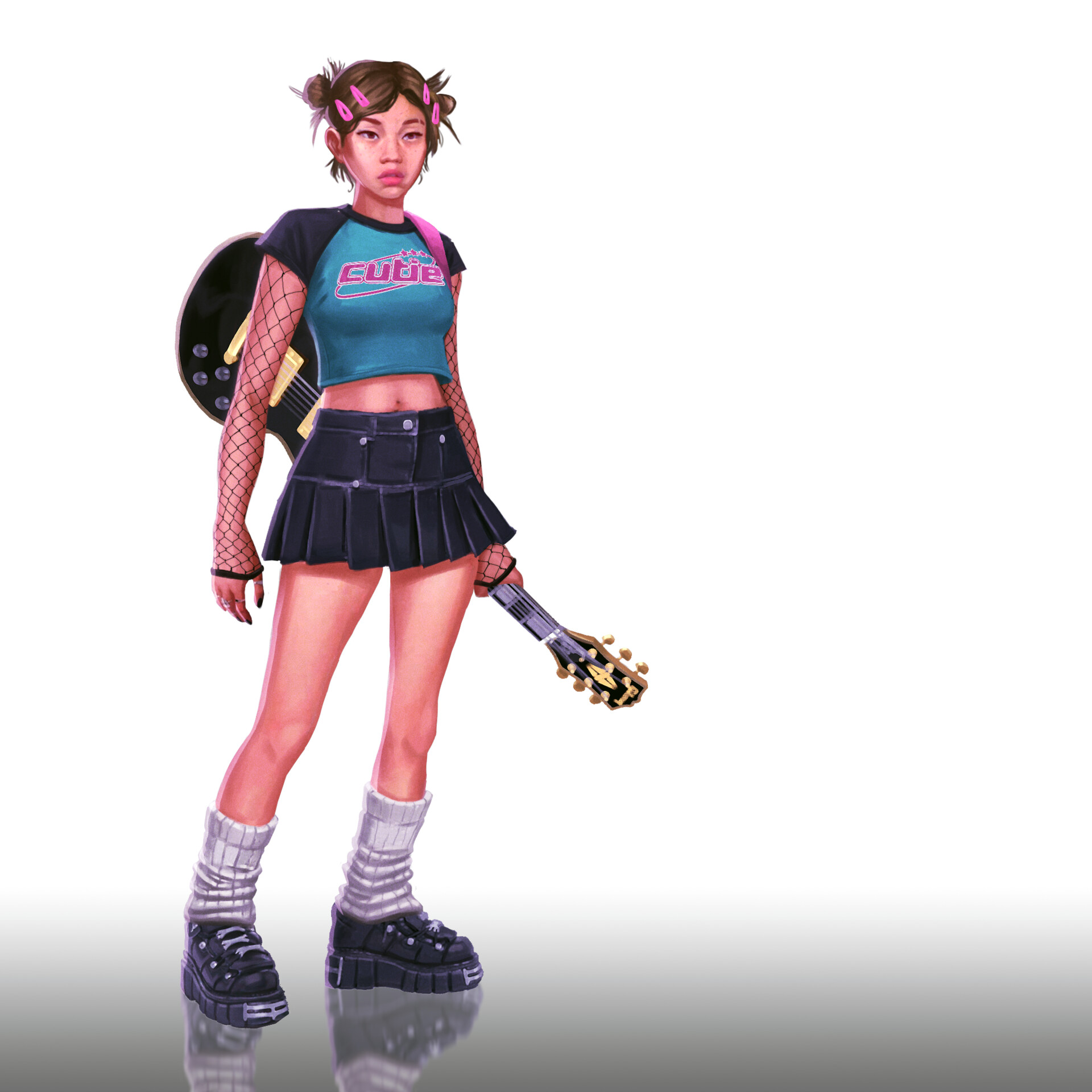 ArtStation - "Guitarist" Character Concept