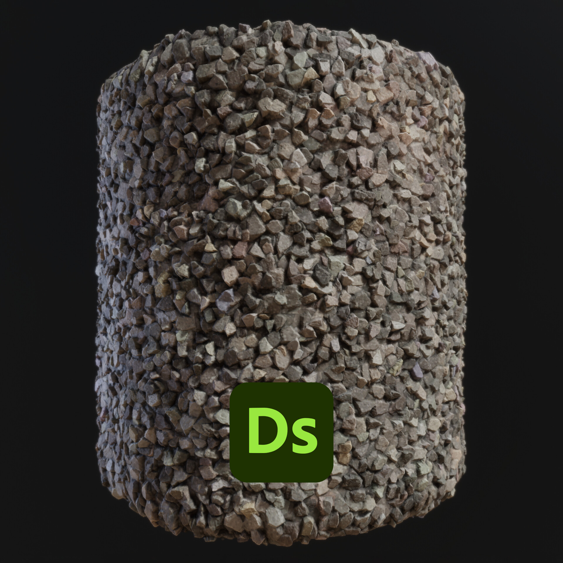 ArtStation - Track ballast material