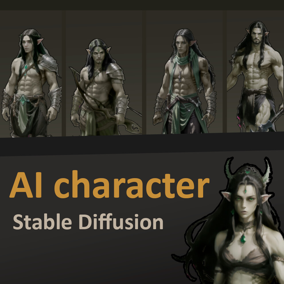 ArtStation - AI character