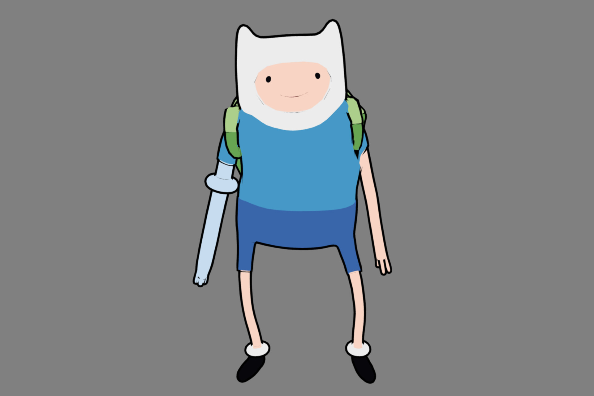ArtStation - Stylized Adventurer: Finn the Human