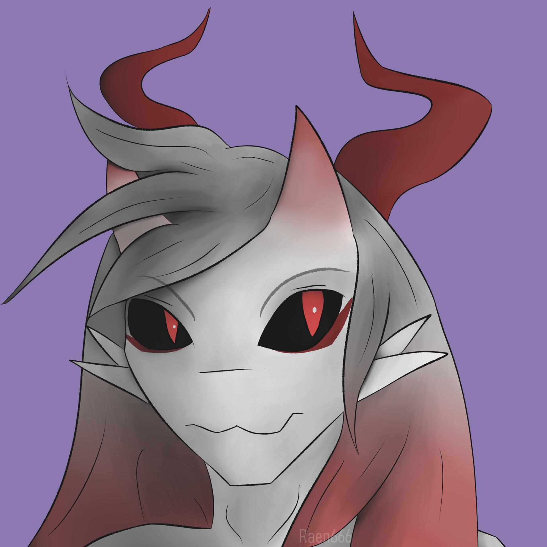 ArtStation - New fursona/OC avatar + Pride Version