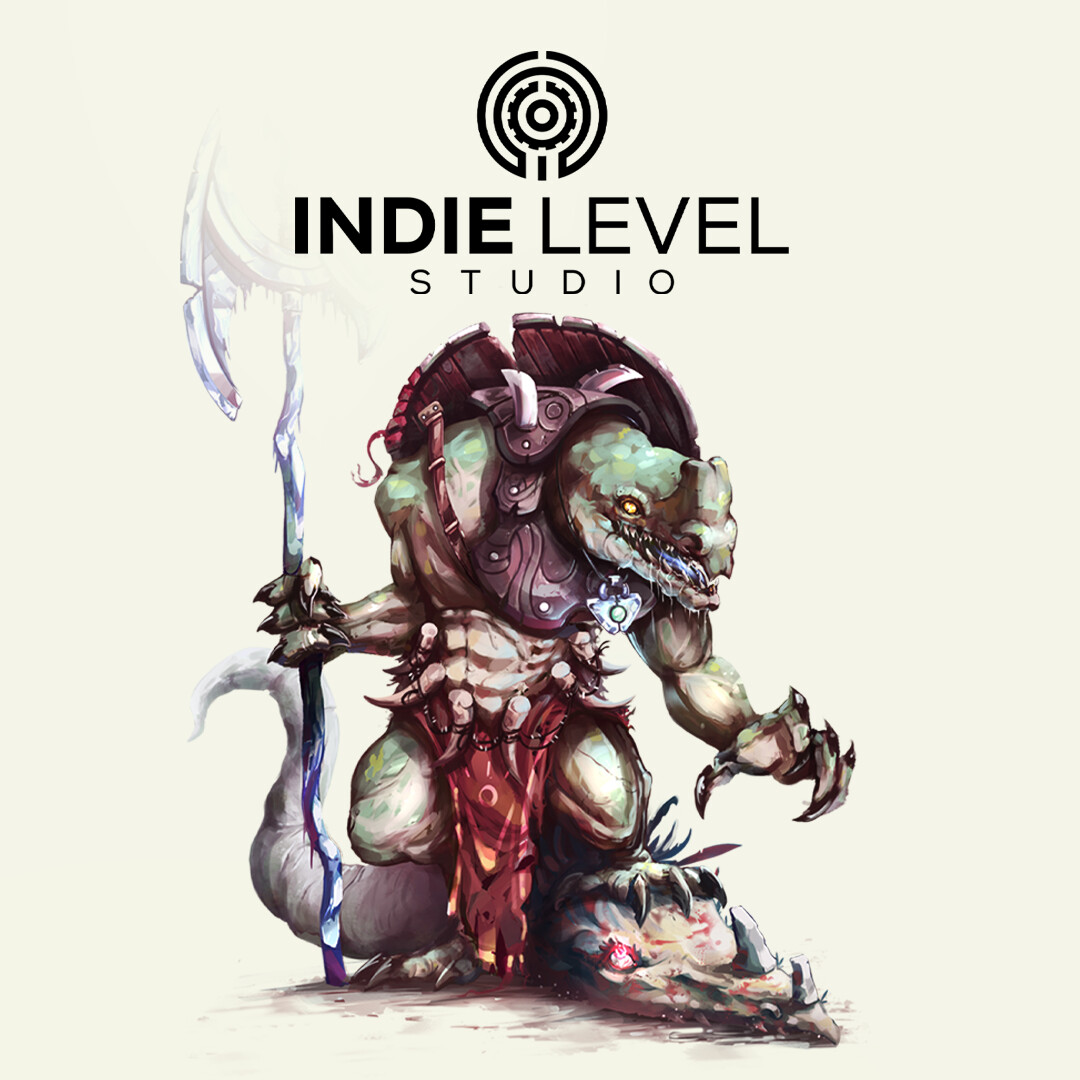 ArtStation - Ice lizard Character concept art