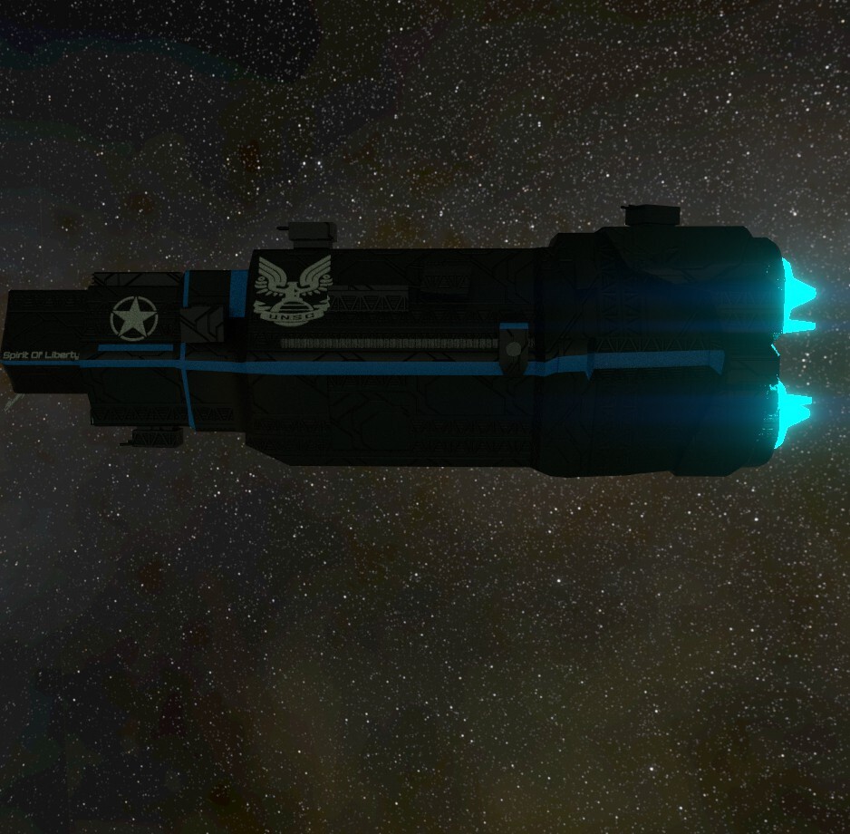 ArtStation - Unsc ship