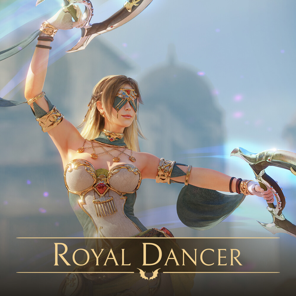 ArtStation - Royal Dancer - 3D Character for Concept Art