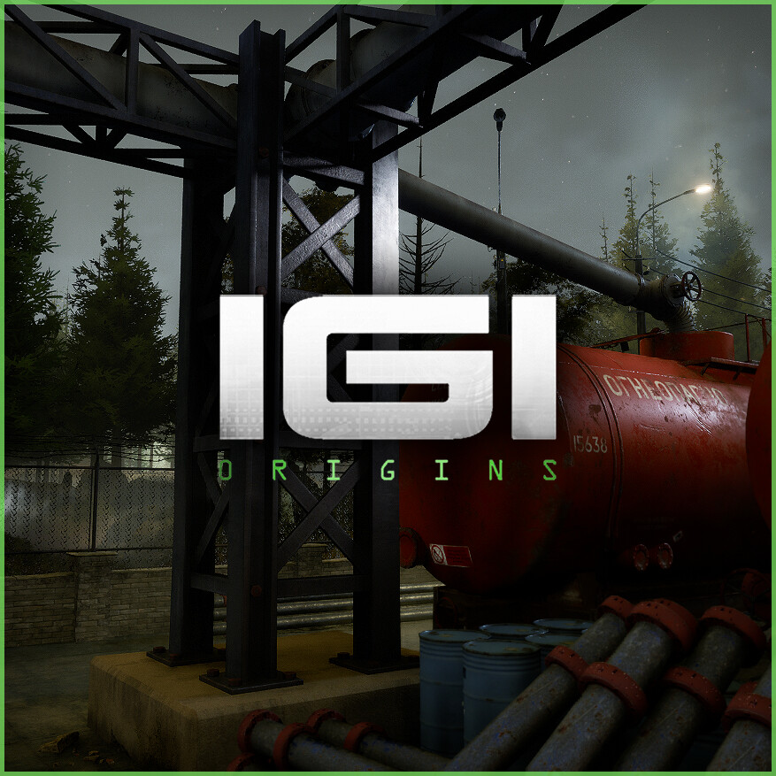 ArtStation - 'IGI: Origins' - Fuel station